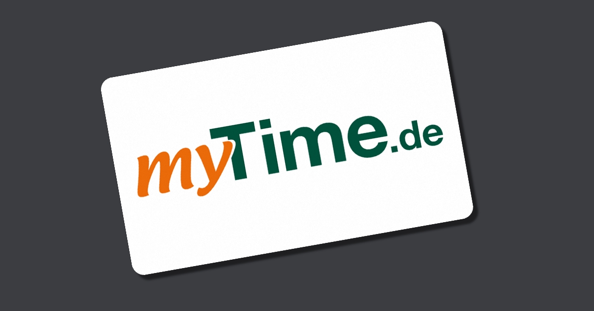 myTime Gutscheincode » 10€ Rabatt im Oktober 2025